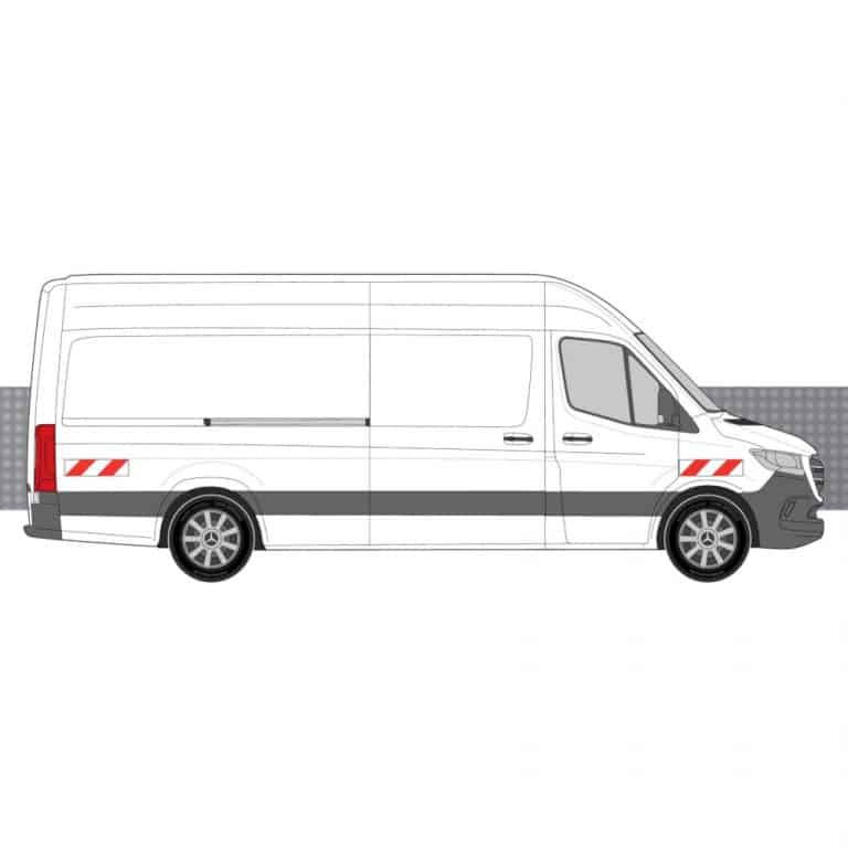 Kit Rouge-Blanc CL. B Standard - MERCEDES Sprinter H2/H3 (2018)